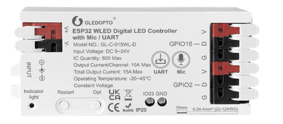 WLED Hub – LED-Steuerung für Darts